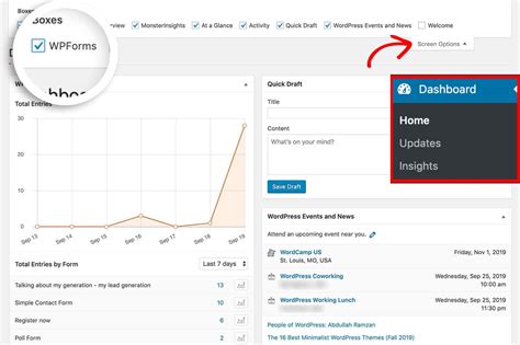 How To Disable Wpforms Dashboard Widget On The W Dashboard