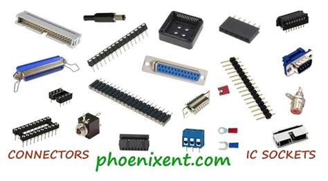 Electronic Components Connectors Ic Sockets