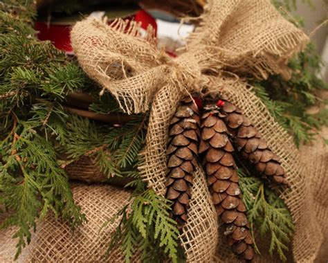 Новогодний венок своими руками