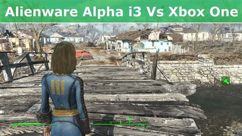 Alienware Alpha Vs Xbox Fallout 4 Modded Pc Textures Vs Vanilla