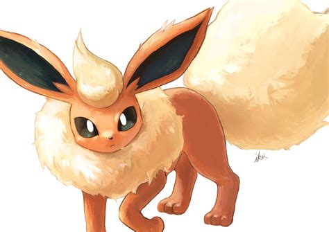 Flareon Pokemon Drawn By Ikei Danbooru