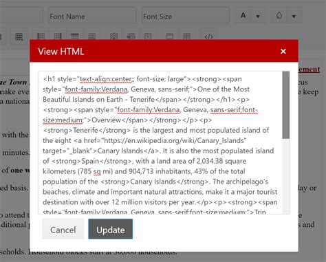 html editor vertical scroll bar gone in v3 0