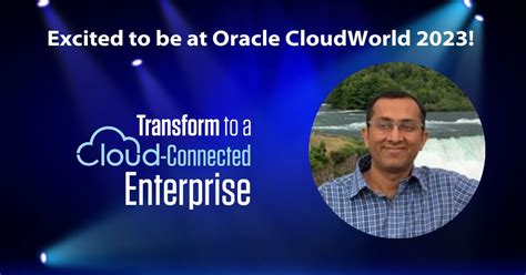 Oracle Oraclecloudworld23 Infyatocw23 Infosysoracleservices Amit Rai