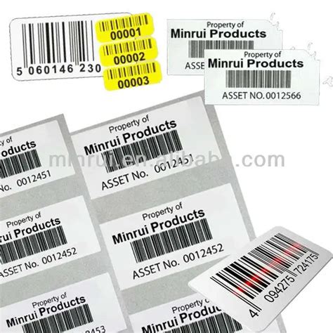 Asset Id Labelsasset Tracking Labelsdestructible Asset Labels Buy