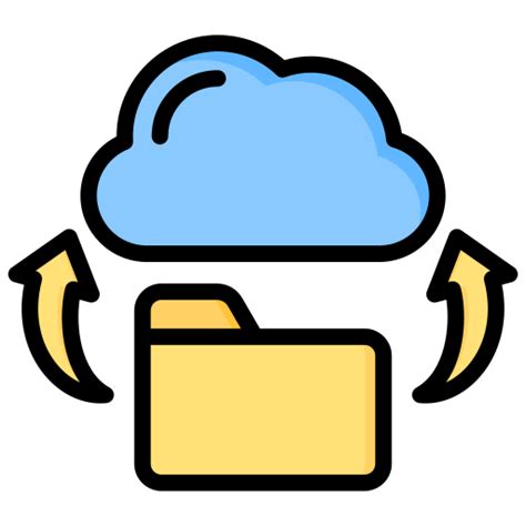 Backup Generic Color Lineal Color Icon Backup Generic Color Lineal Color Icon