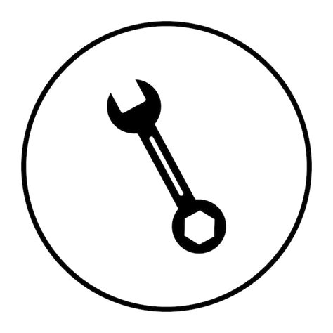 Premium Vector Wrench Vector Illustration