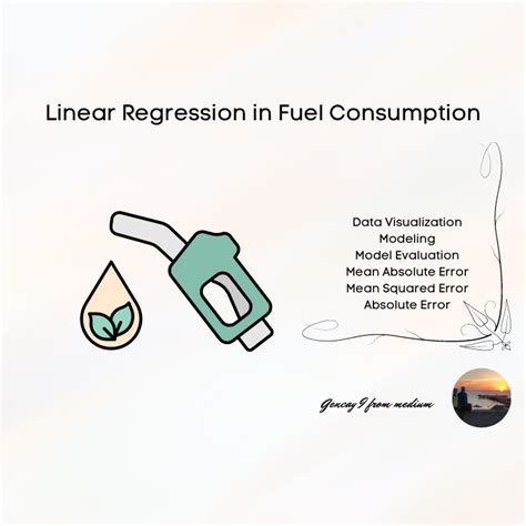Linear Regression In Fuel Consumption Medium