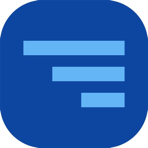 Ícone De Alinhar à Direita Generic Color Fill