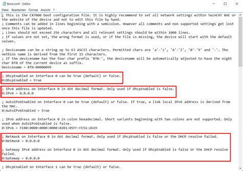 Setting The IP Address