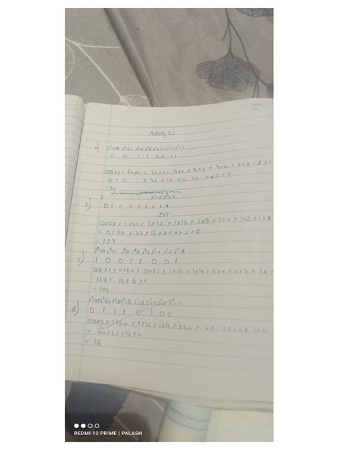 computer science activity 1 1answer pdf