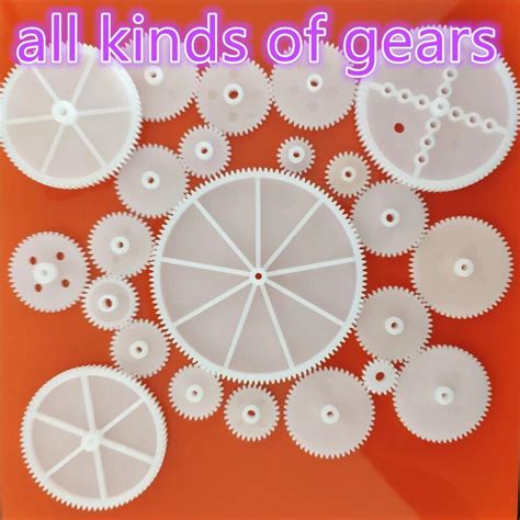 모든 종류의 플라스틱 단일 레이어 기어 Abs 모터 샤프트 톱니 기어 Diy 장난감 로봇 헬리콥터 부품 직송 M05기어 Aliexpress