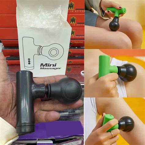 Cordless Rechargeable Mini Massager Blu Fashion Bd