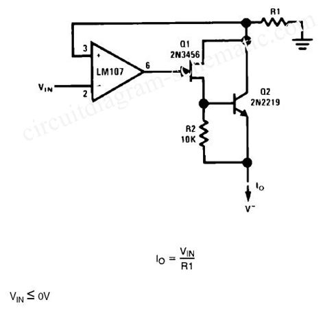 Simple Precision Current Source Circuit Under Repository Circuits 29510 Next Gr