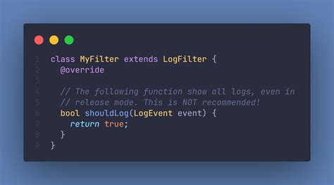 Flutter Logger——一个很好的日志工具使用教程 程序员张张 Segmentfault 思否