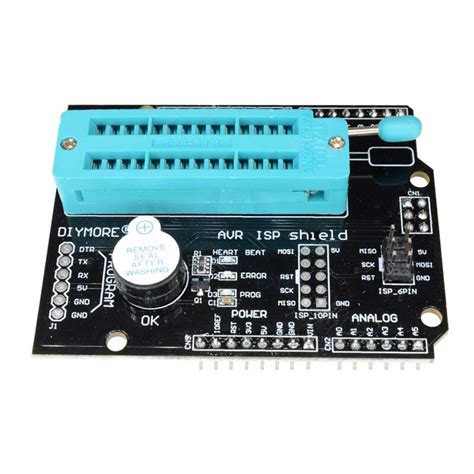 módulo de placa de protección de expansión programable fs avr isp para