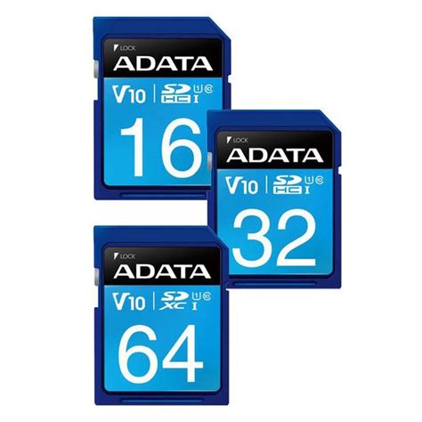 威剛 Adata Premier Sdxcsdhc Uhs I U1 16g 32g 64g記憶卡 全新品 原廠公司貨 蝦皮購物