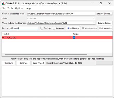 Aleksandr Kirichenko Compile Opencv With Cuda Support For Python In