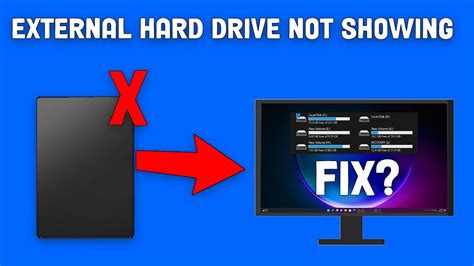 how to fix external hard drive not showing or detecting in windows 11[solved] youtube
