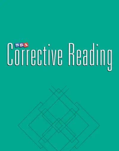 Corrective Reading Comprehension Level C Teacher Materials