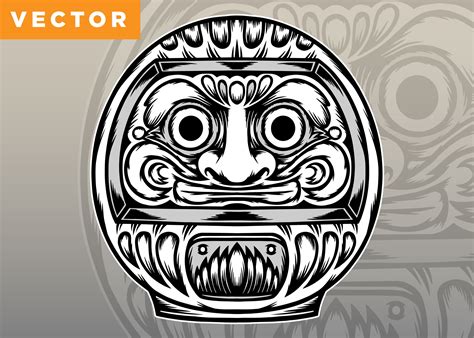 Daruma Doll Illustration Graphic By Wodexz · Creative Fabrica