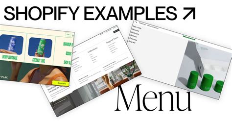 Recently Updated The Best Shopify Menu Examples To Give You Inspiration