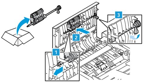 Replacing The Duplex Automatic Document Feeder Dadf Feed Rollers