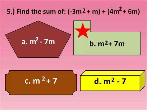 Polynomial Quiz Pptx