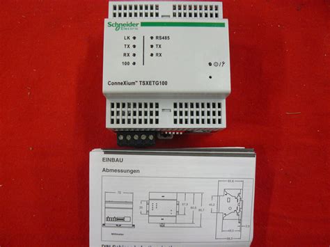 Tsxetg100 Modicon Schneider Ethernet Gatewaytsx Etg 100 Connexium Plc Ltd