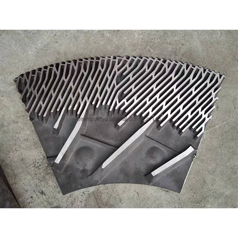 44 Inch Grinding Refiner Disc Segment For MDF HDF Machine Defibrator Segment And Refiner Plate