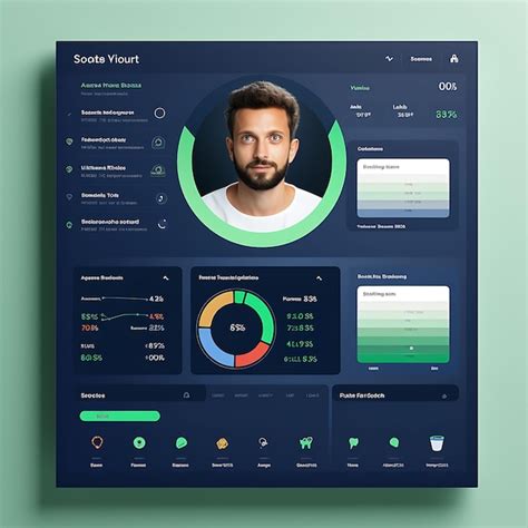 Premium Ai Image Web Dashboard Healthcare Patient Records Dashboard Card Based Layout Organ