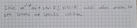 Solved I Would Appreciate If You Write The Solution In A