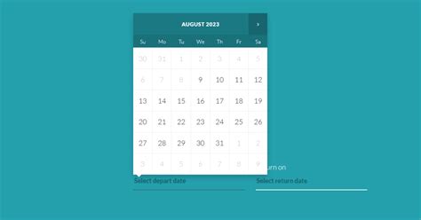 20 Bootstrap Date Picker Styles Codewithrandom