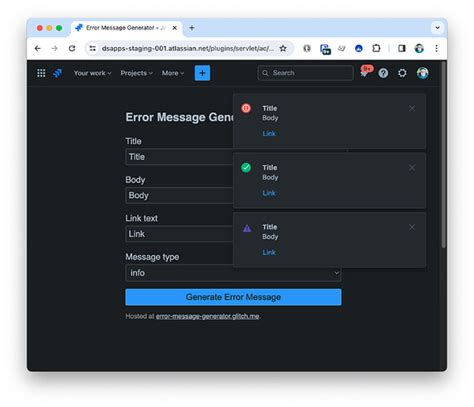 If You Like Atlassian Errors Youll Love Error Message Generator For