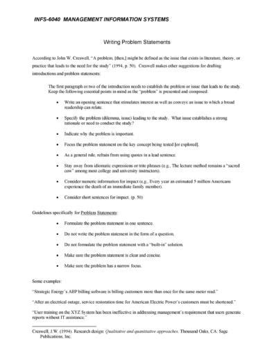 50 Printable Problem Statement Templates MS Word ᐅ TemplateLab 50 Printable Problem Statement Templates MS Word ᐅ TemplateLab