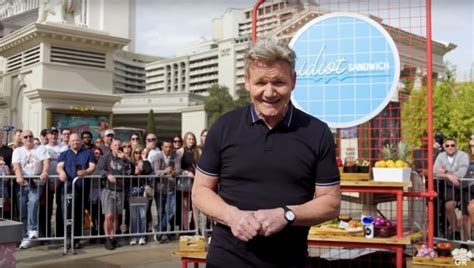 Gordon Ramsays Idiot Sandwich Meme Becomes Youtube Series Tv Fanatic