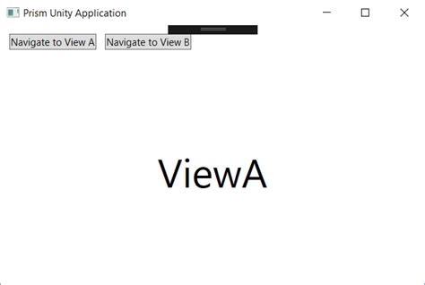 C Navigate To A Default View When Application Loaded Using Prism 7 In Wpf Stack Overflow