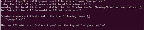using ssl in local development