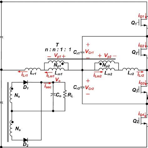 A AC Equivalent Circuit For The Proposed Converter B Equivalent Download Scientific