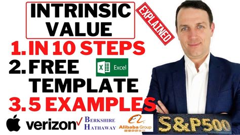 Intrinsic Value Calculator Excel Template