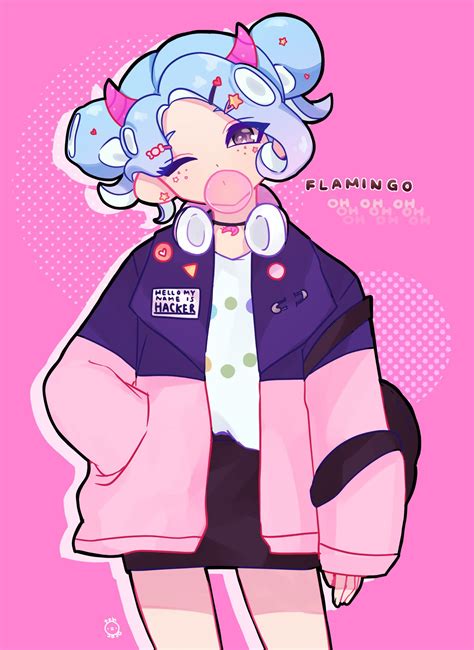 Tehnyo Hackerling Indie Virtual Youtuber Highres 1girl Blue Hair