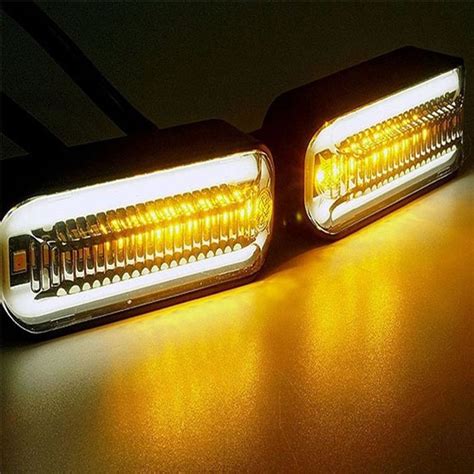 오토바이 실용적인 N704178fac7 Led 무빙 램프 깜박이 라이트 미등 옐로우 홈플러스 택배배송