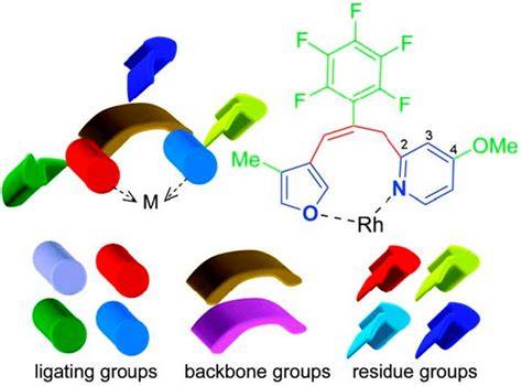 Cartoon Showing The Construction Of A Bidentate Ligand Top Left And