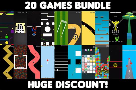 20 Games Bundle Huge Discount Tutorial Projects Unity Asset Store