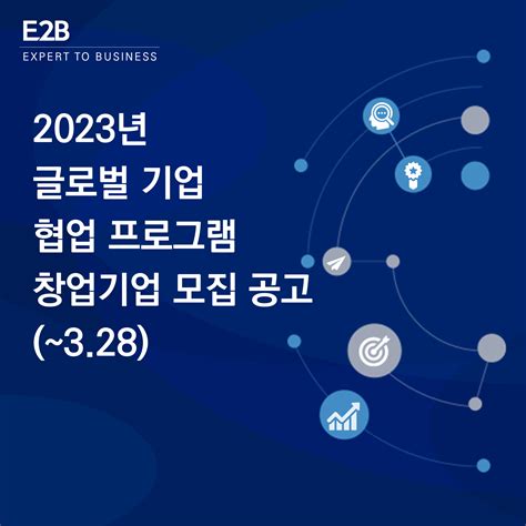 2023년 글로벌 기업 협업 프로그램 창업기업 모집 공고 ~328 윌랩
