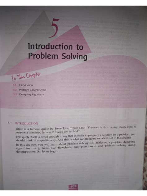 Problem Solving Chapter 5 Pdf