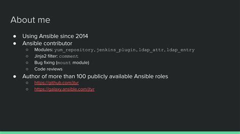 Managing Vmware Vms With Ansible Ppt
