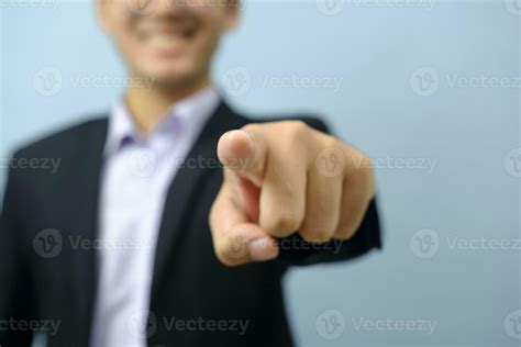 Close Up Ortrait Of Businessman Pointing At Camera 26144785 Stock