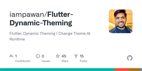 Github Iampawanflutter Dynamic Theming Flutter Dynamic Theming