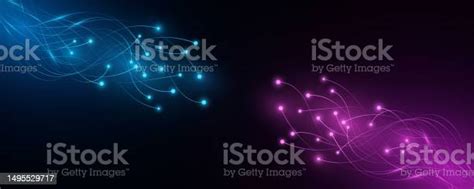 빛나는 신경망 커넥터가 있는 미래 지향적인 디지털 배경은 빅 데이터를 분석합니다 인공 지능과 신경망 개념 벡터 그림입니다 개념에