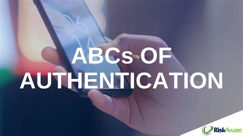 The ABCs Of Authentication Passwords Biometrics And Two Factor